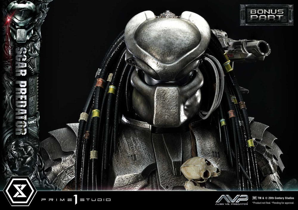 The Alien Vs Predator Estatua Museum Masterline Series 1 3 Scar