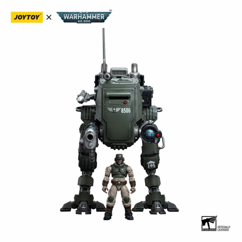 Warhammer 40k Figura 1/18 Astra Militarum Cadian Armoured Sentinel 12 ...